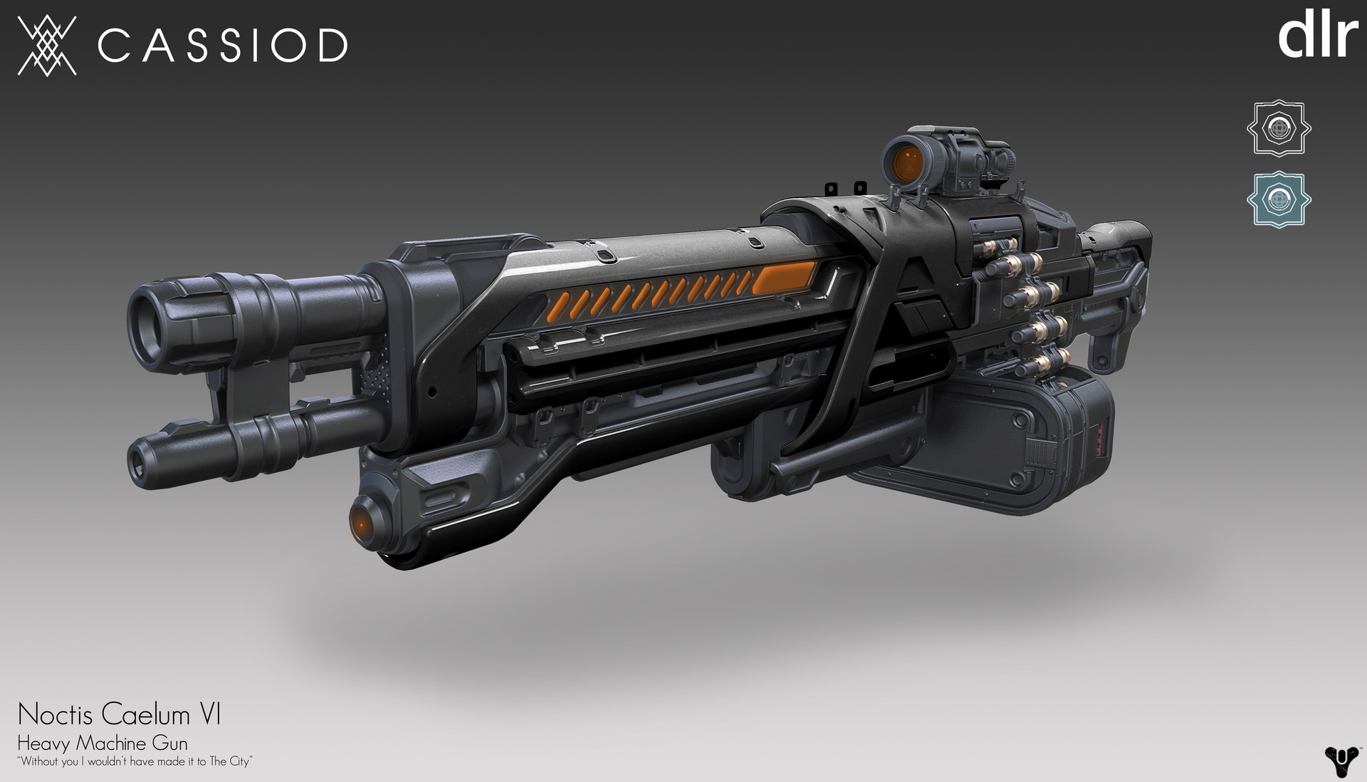 David Riall - Cassoid Foundry | Destiny Concept Weapon Design