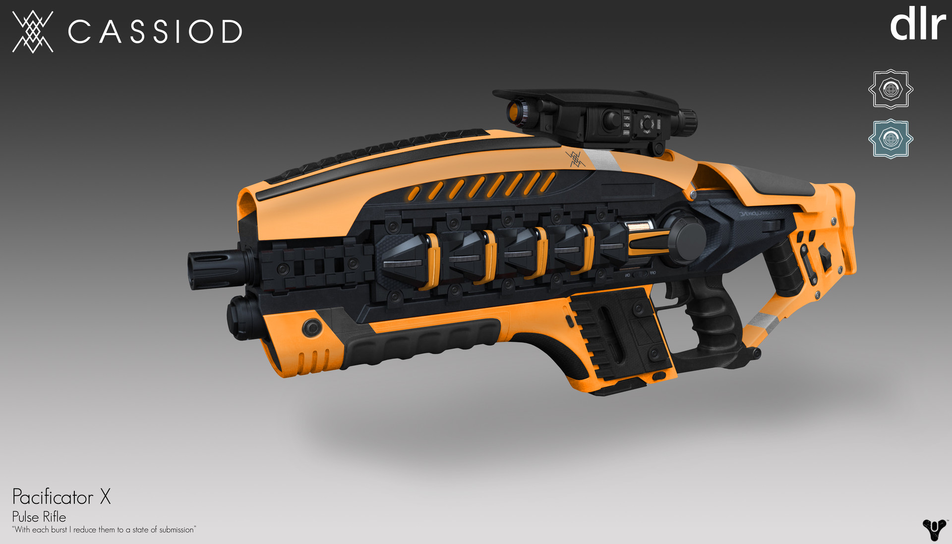 David Riall - Cassoid Foundry | Destiny Concept Weapon Design