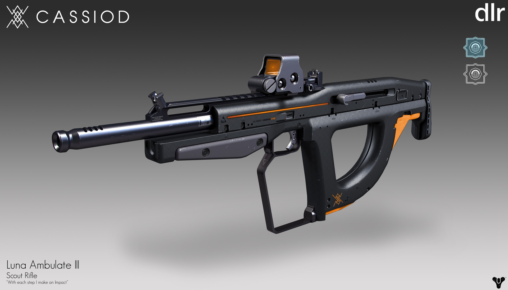 David Riall - Cassoid Foundry | Destiny Concept Weapon Design