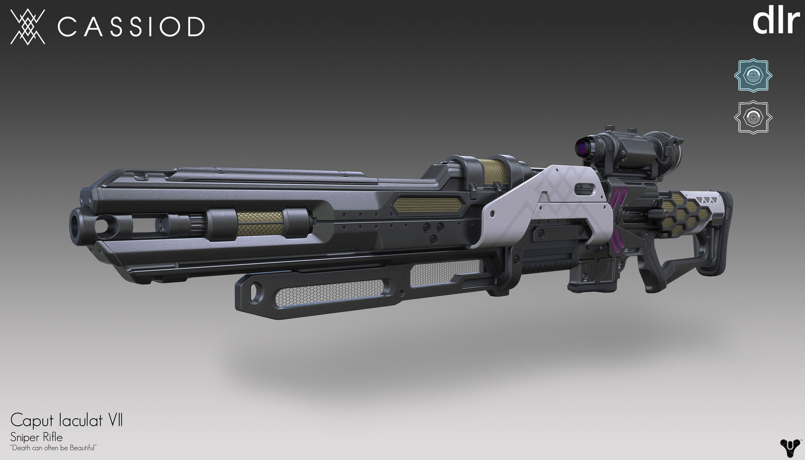 David Riall - Cassoid Foundry | Destiny Concept Weapon Design