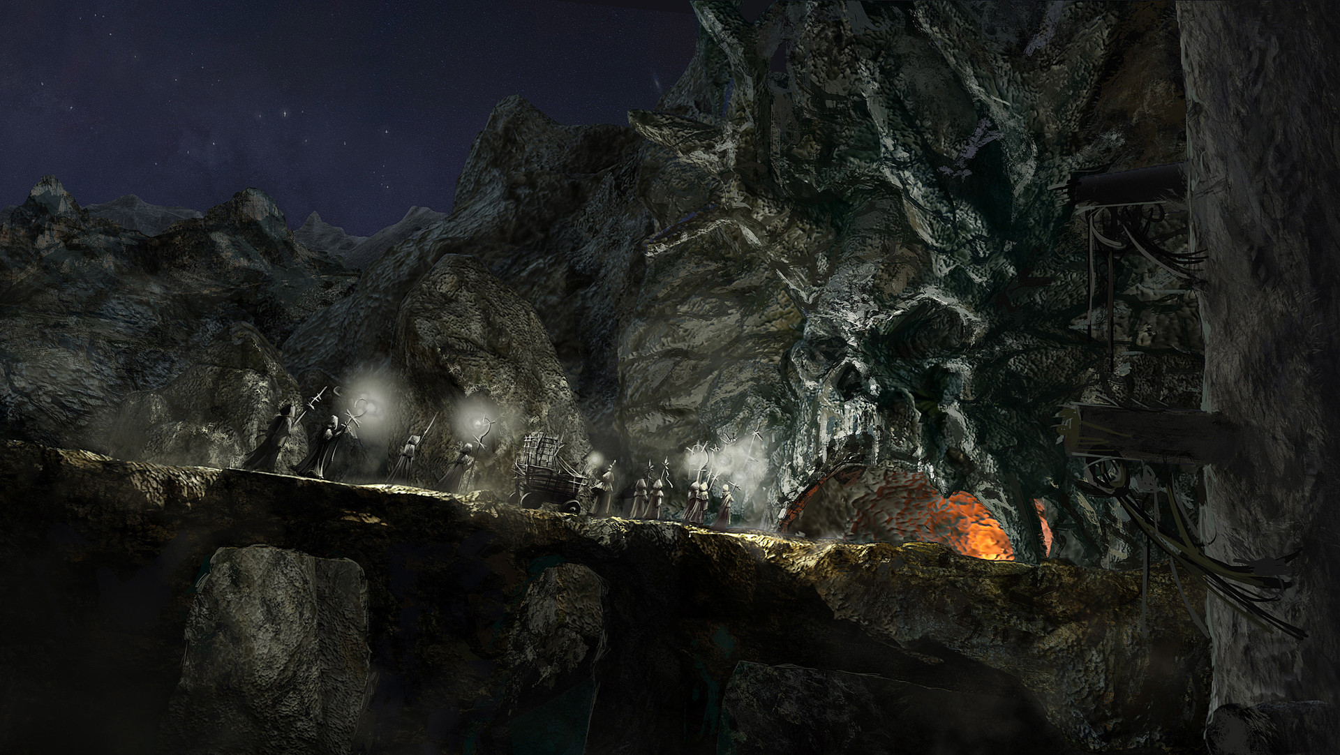 ArtStation - HellGate Environment