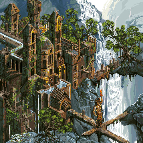 ArtStation - Lost castle