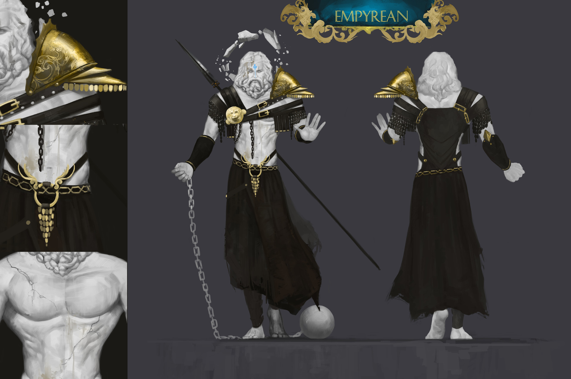 ArtStation - Enraged statue