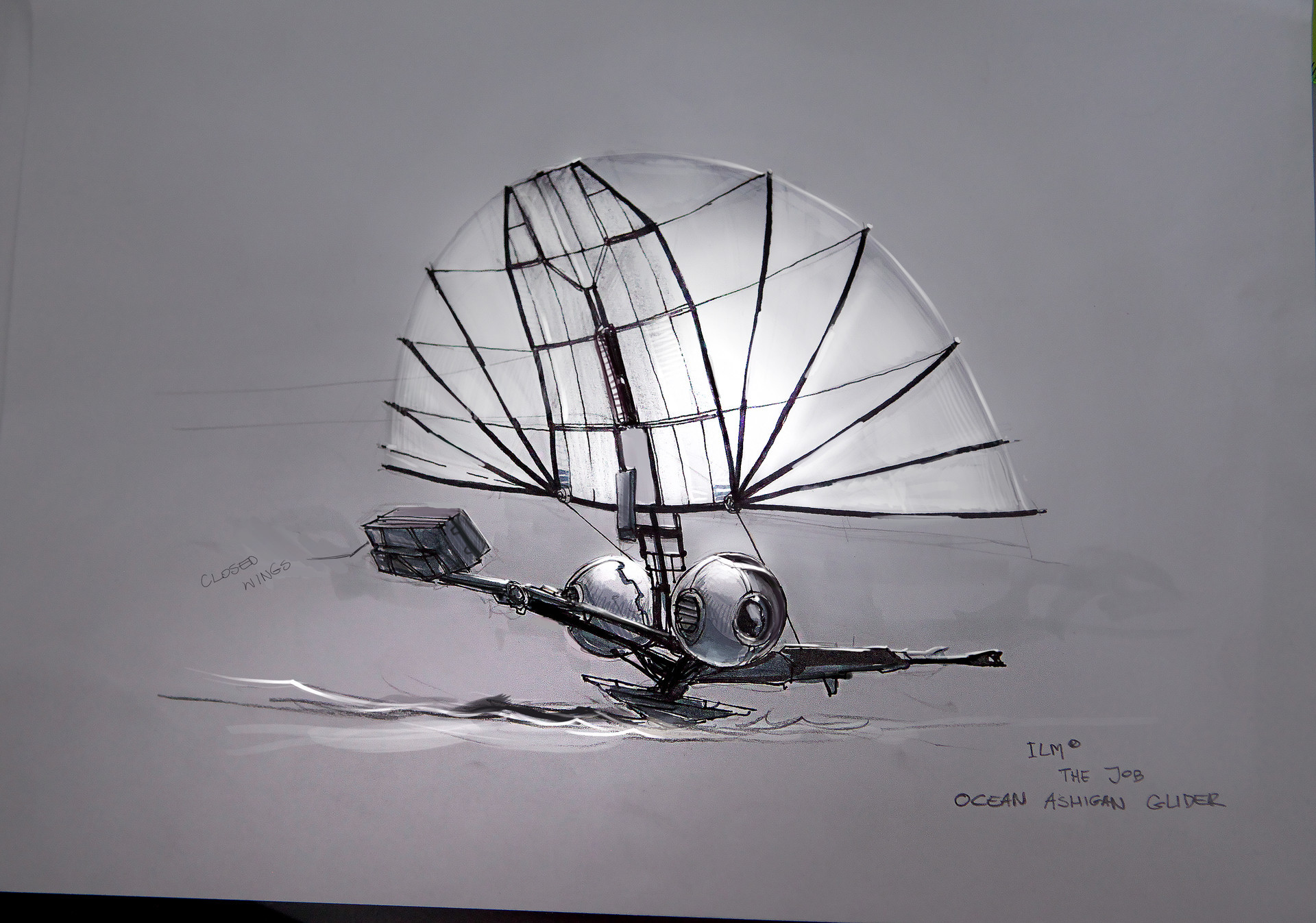 Jacek Babinski - The Job - Ships Sketches - ILM Challenge - ILM Favorite