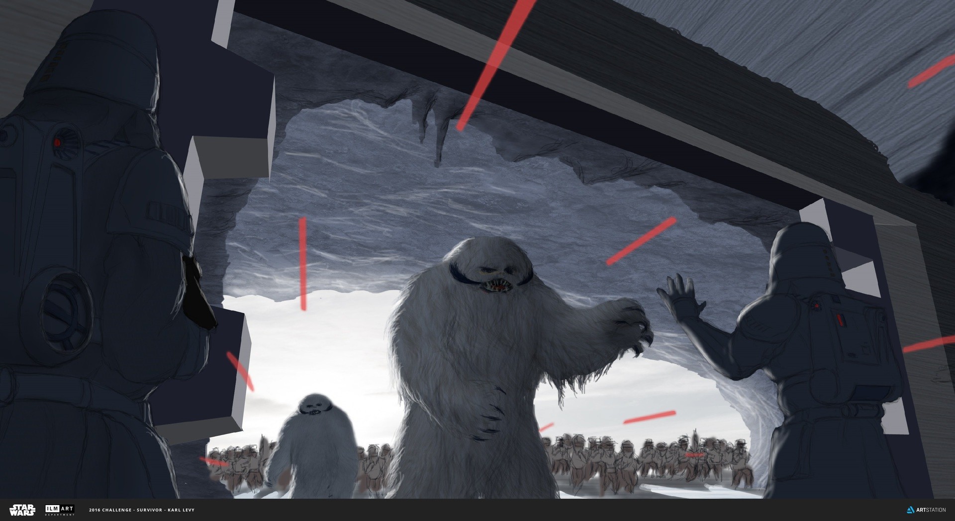 ArtStation - Release The Wampas! - The Job Keyframe