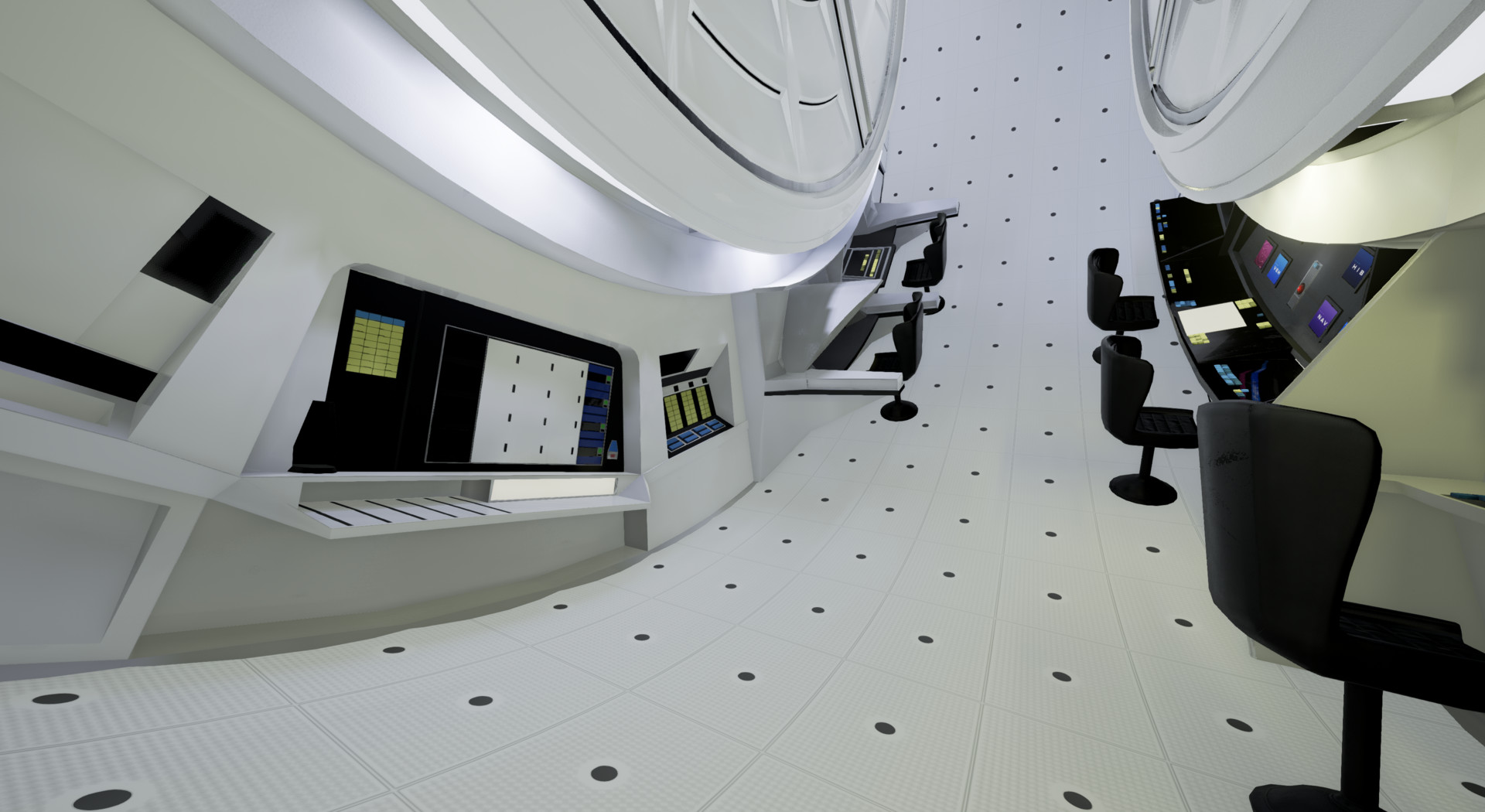2001 space station interior