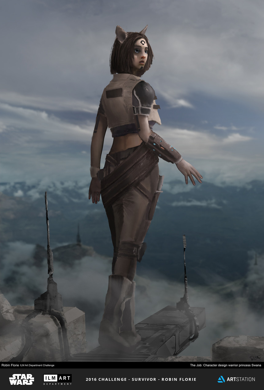 Robin Florie - Star Wars The Job part 1 INDUSTRIAL LIGHT & MAGIC Art department Challenge