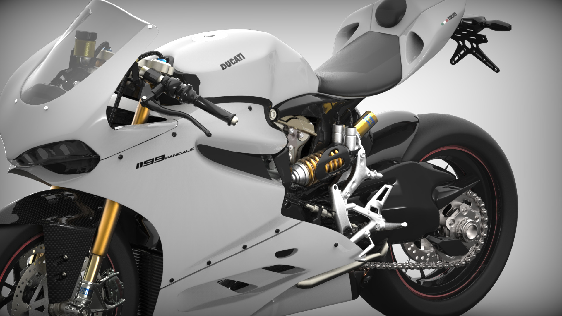 ArtStation - Ducati Panigale - Motorcycle - SCULPT