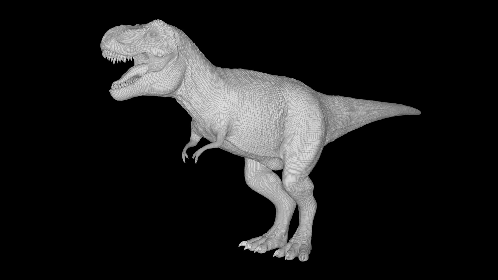 Antonio Buiano - T-rex realistic model