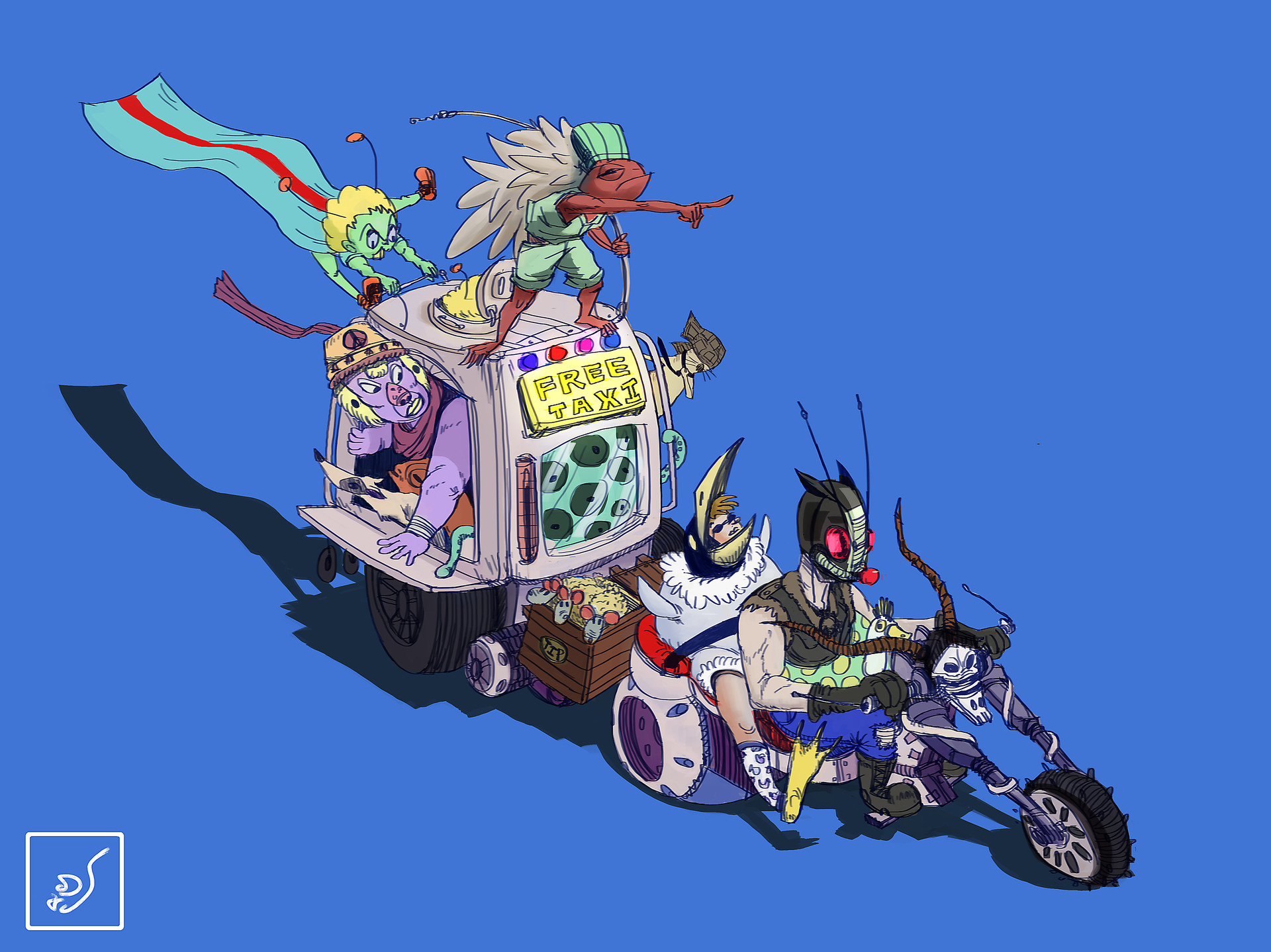 ArtStation - Same way go together go better