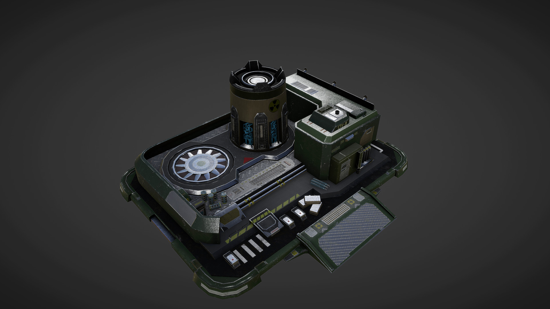 Daniel Snowe - Halo Wars: UNSC Power Reactor