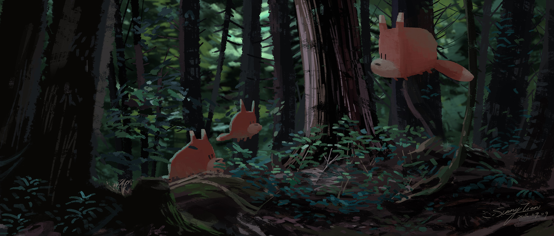 ArtStation - Hide and seek