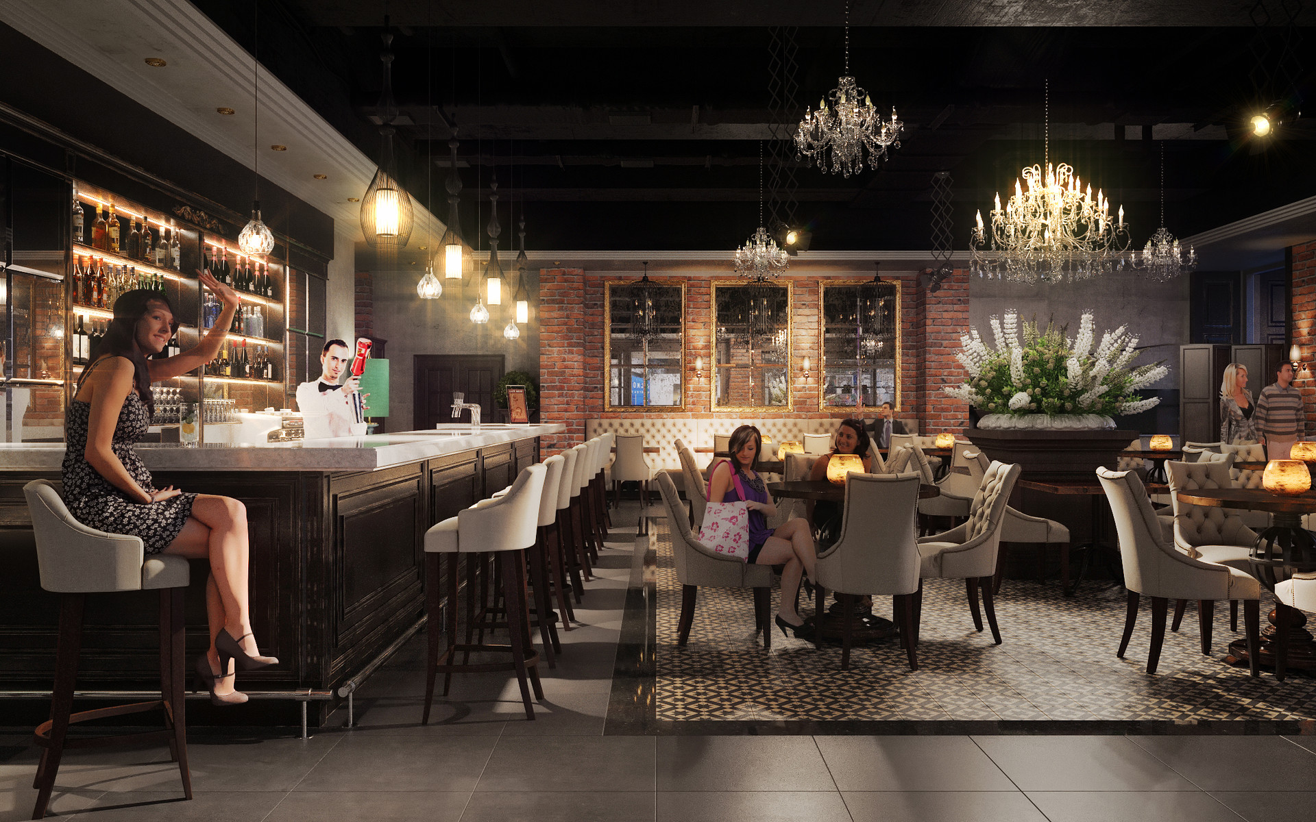 ArtStation - TOTO restaurant