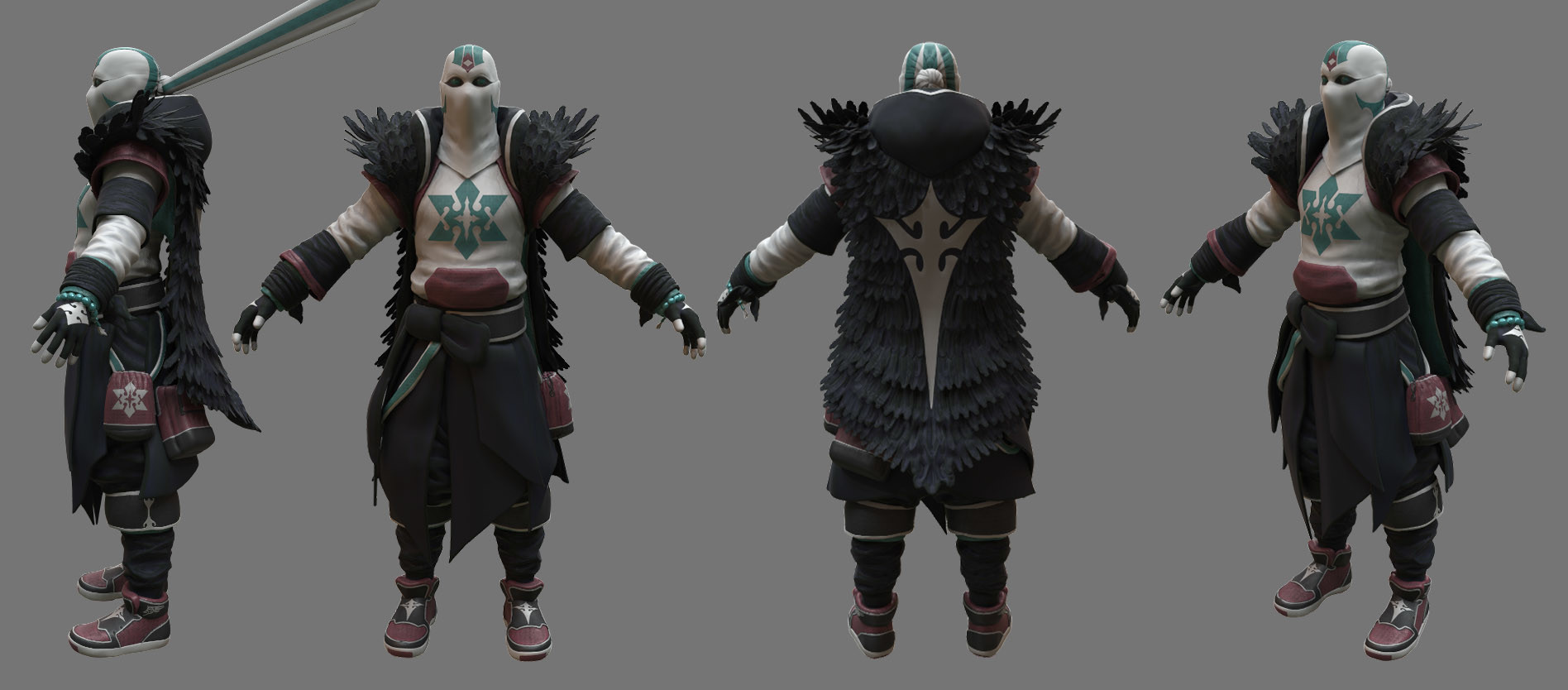 ArtStation - Mystic Assassin Player Character