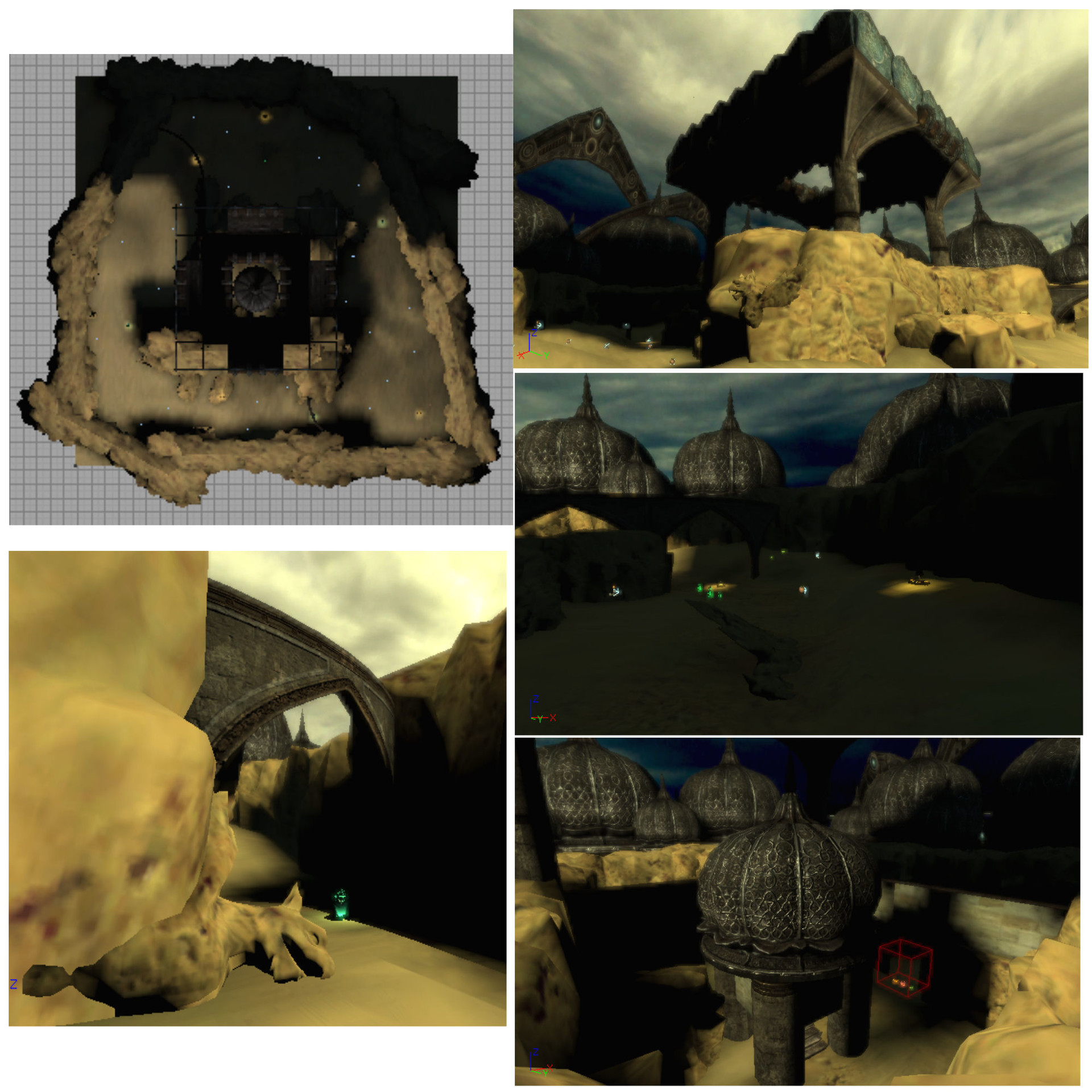 ArtStation - UT3 Level DM-Cube