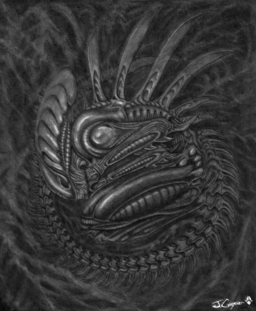 ArtStation - Sleeping Alien