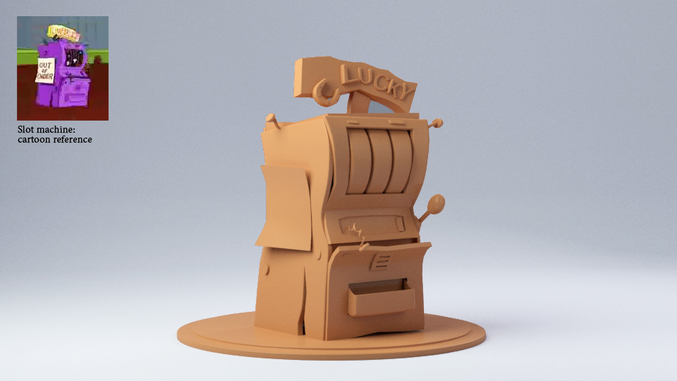ArtStation - Slot machine