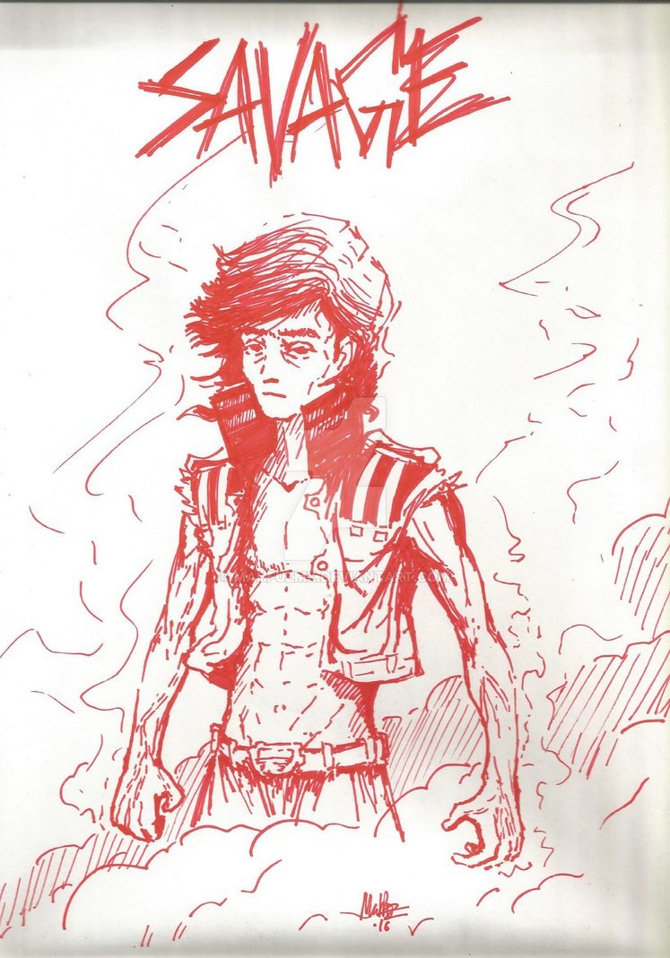 ArtStation - Savage pose #2