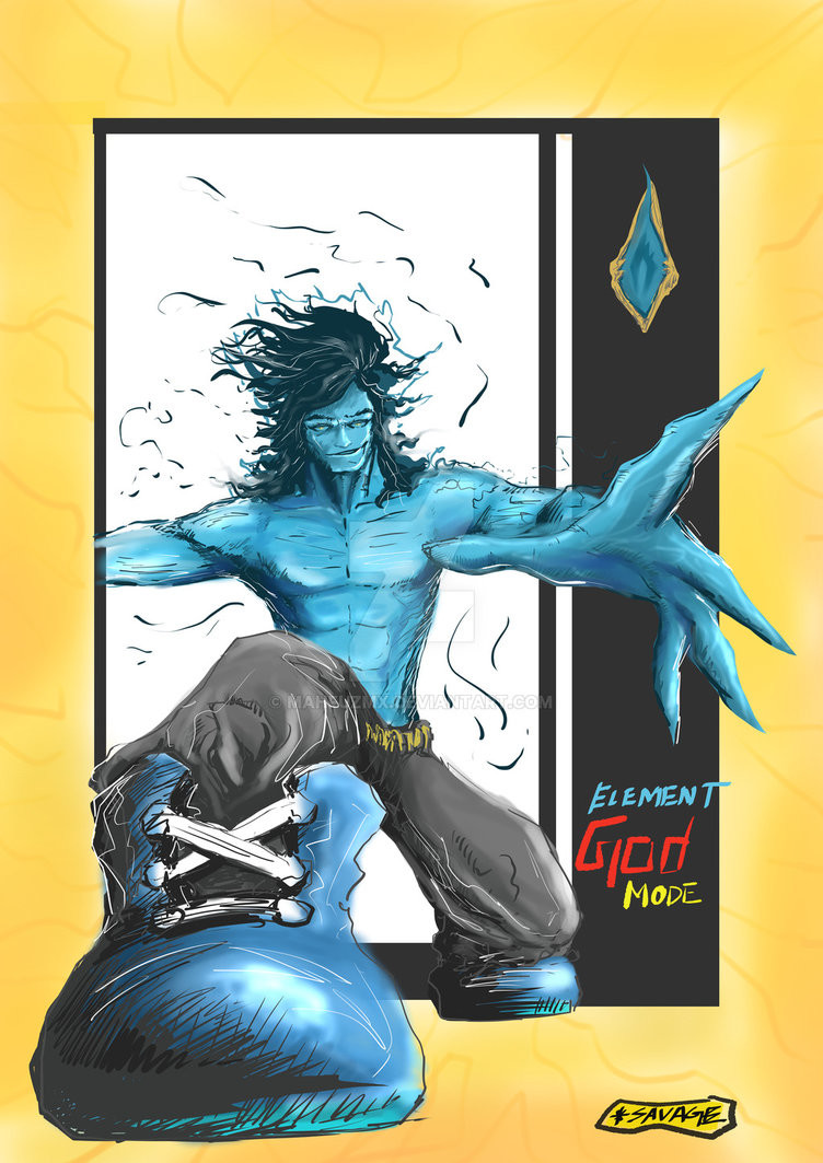 ArtStation - Savage Elemental God Mode