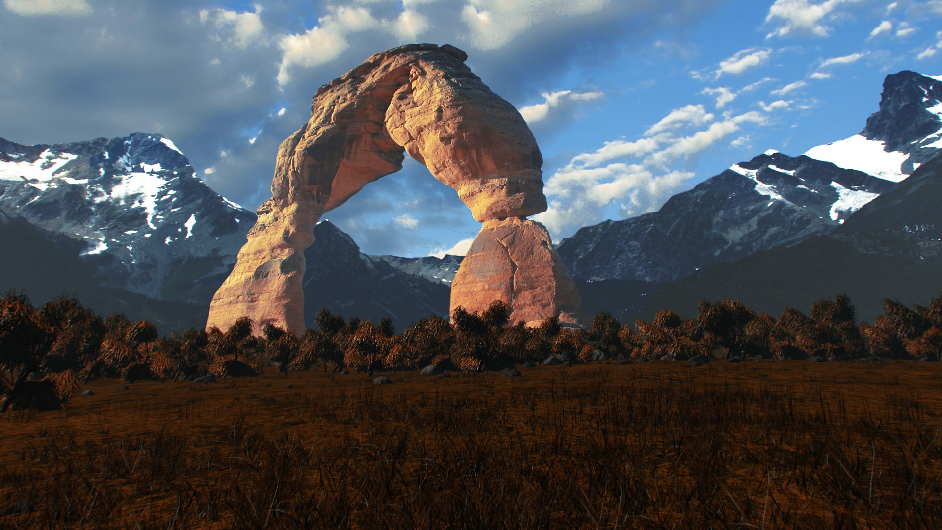 ArtStation - Rocky Arch
