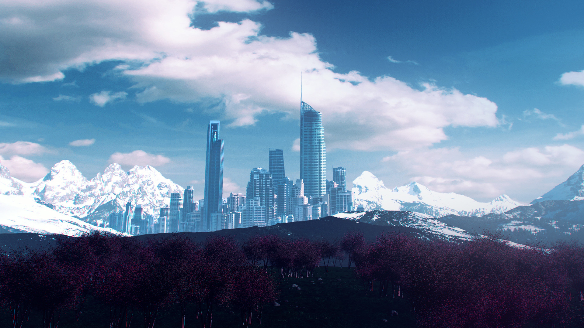 ArtStation - Icy City