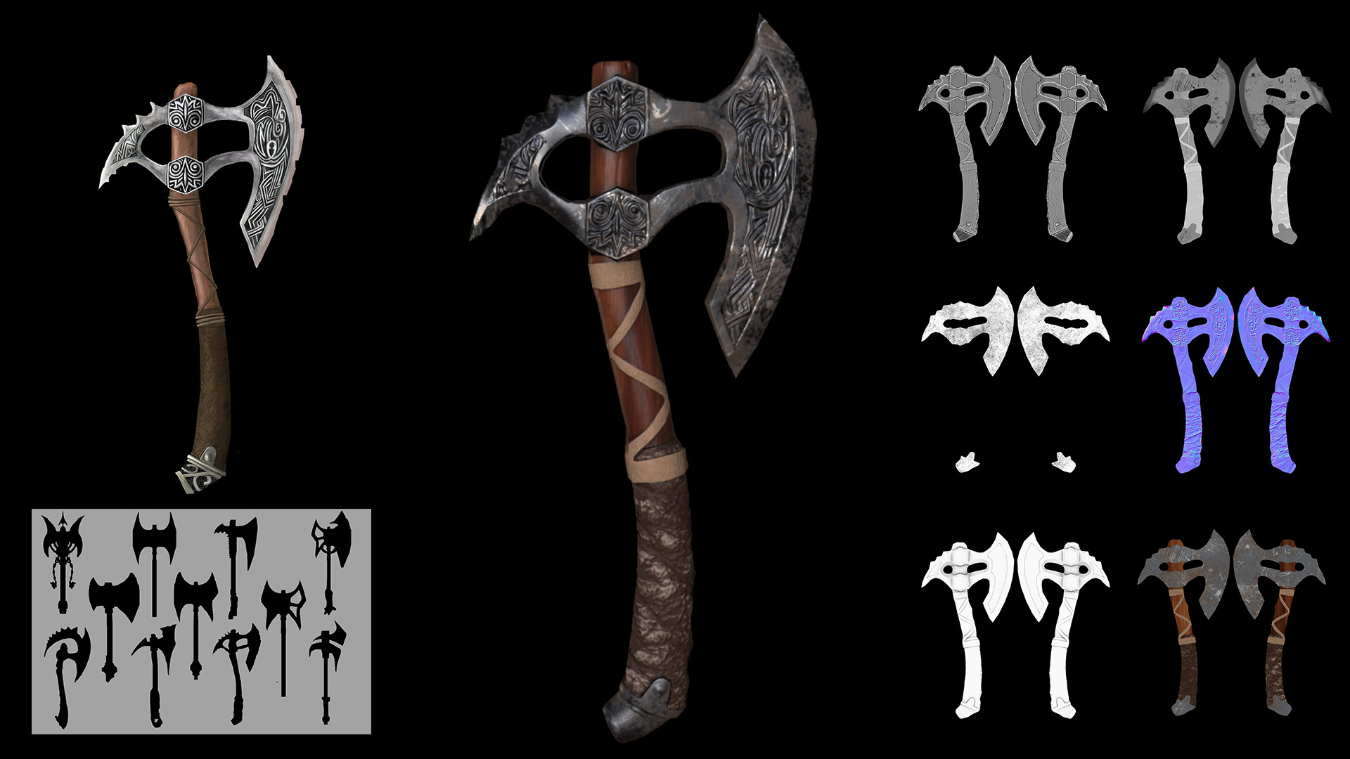 ArtStation - Battle Axe