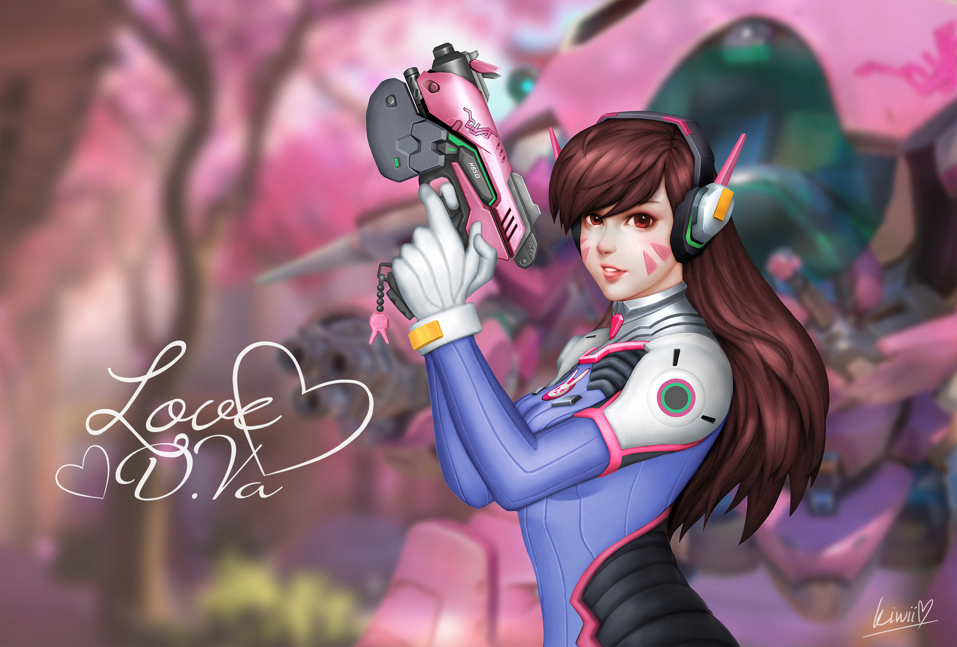 ArtStation - Love. D.Va