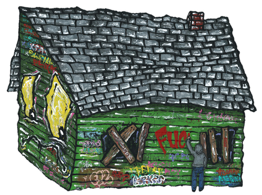 ArtStation - Sad House