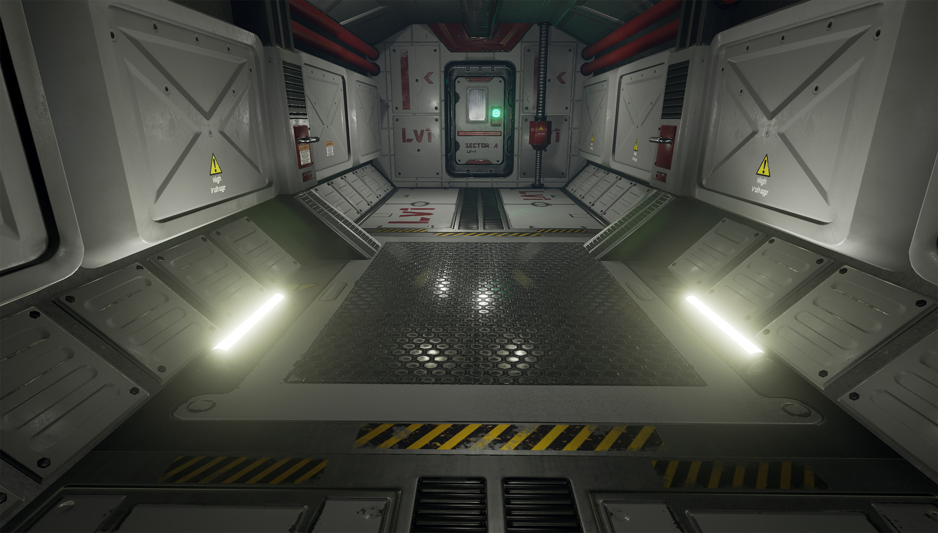 ArtStation - Sci Fi Corridor