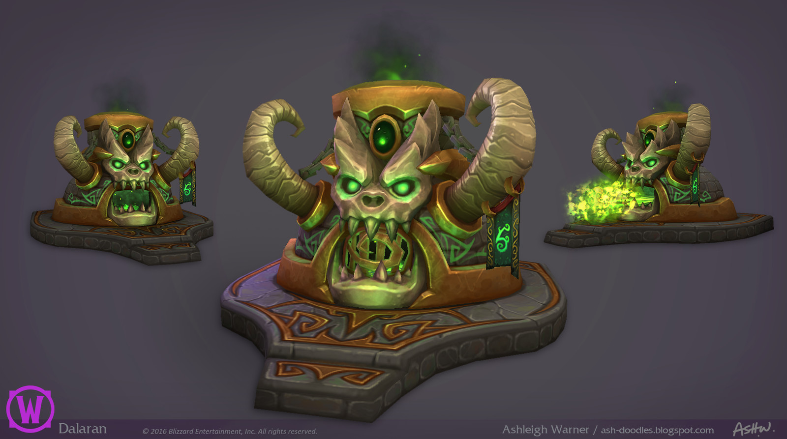 Ashleigh Warner - Legion: Dalaran Props