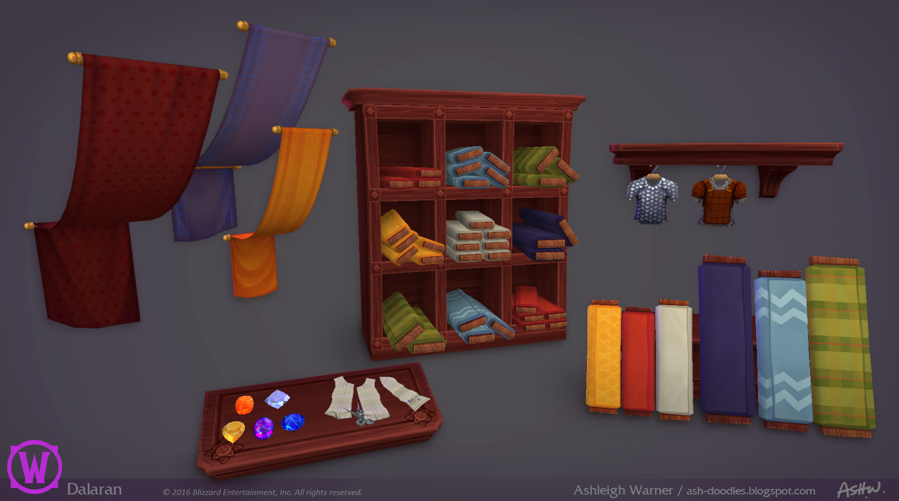 Ashleigh Warner - Legion: Dalaran Props