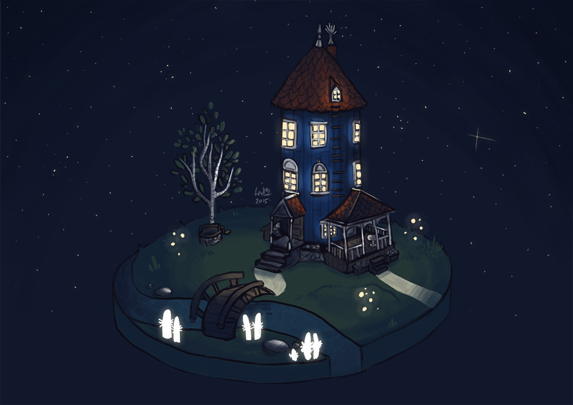 ArtStation - The Moomin House