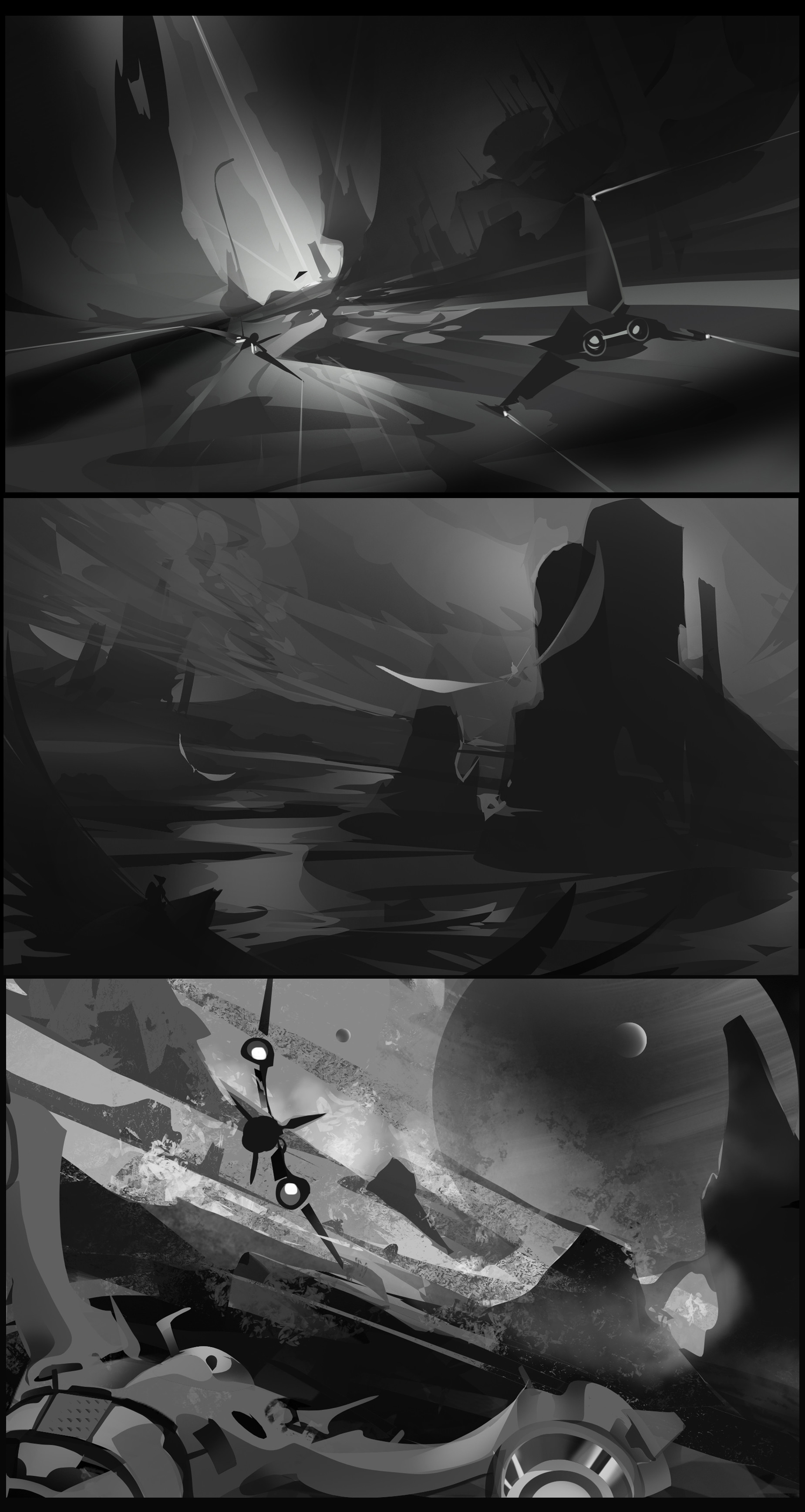 ArtStation - Random environment speedpaintings 2