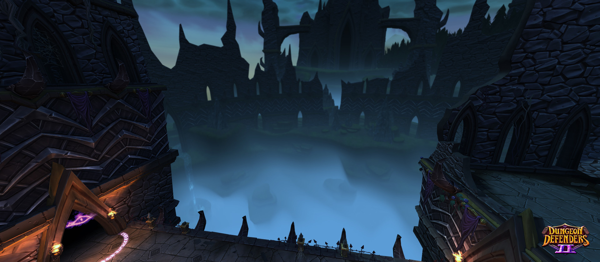 ArtStation - Crumbled Bulwark - Dungeon Defenders 2