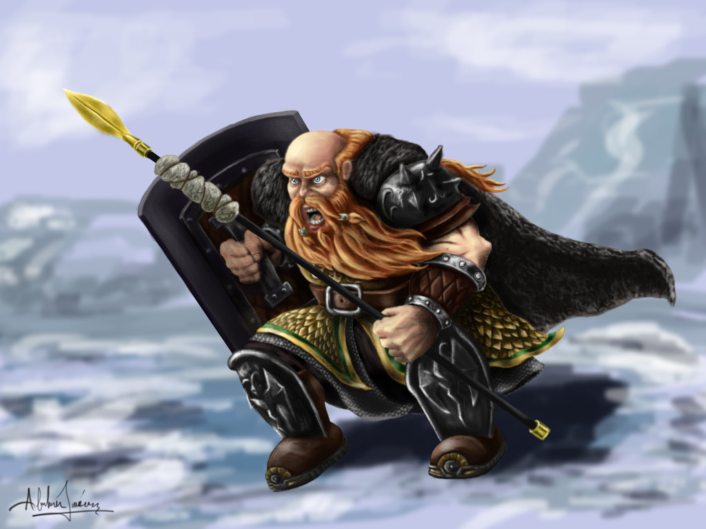 ArtStation - Dwarf Sketch