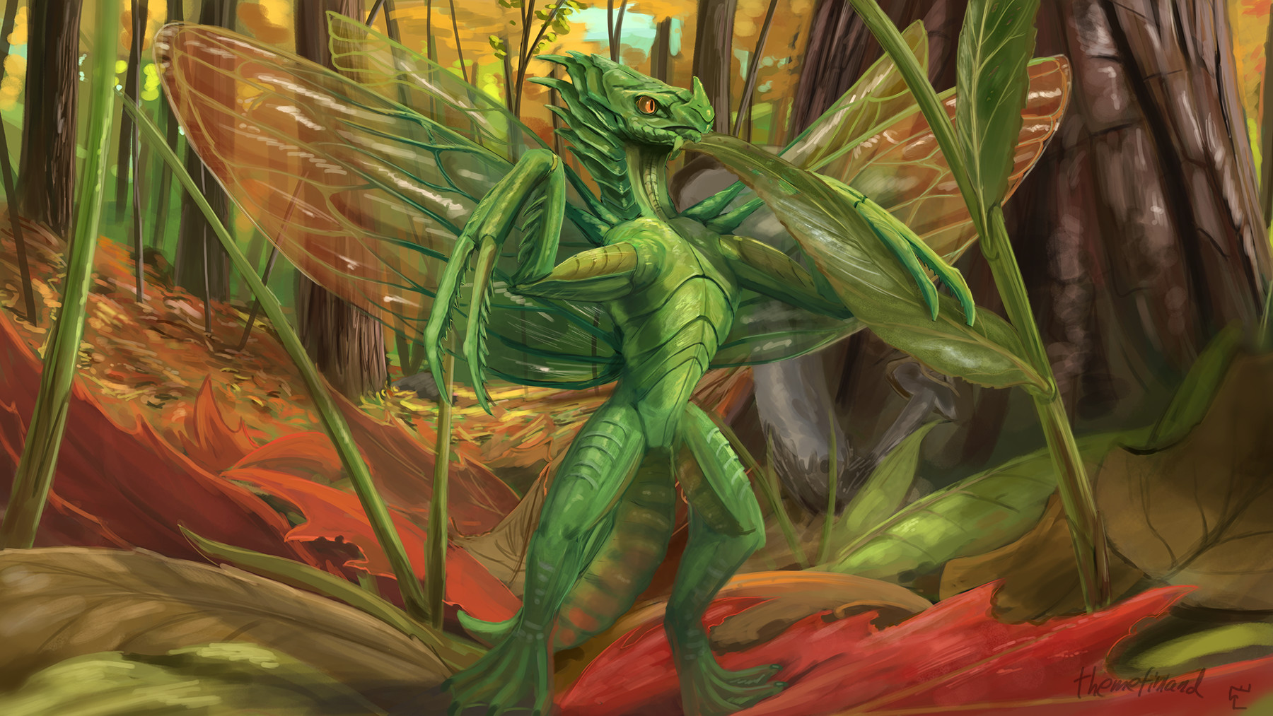 ArtStation - Dragonfly