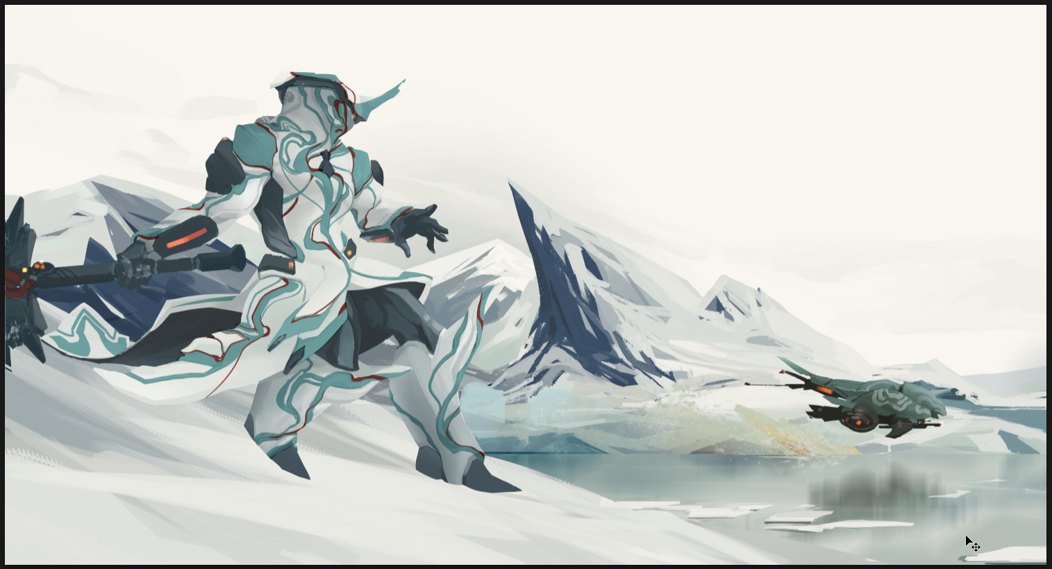 frost warframe wallpaper