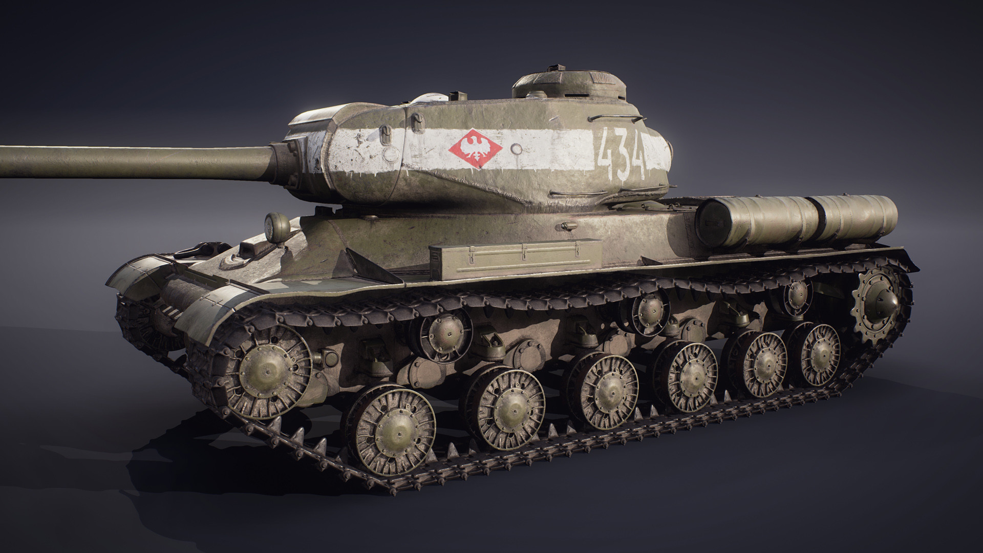 Piotr Bieryt - IS-2 Heavy Tank 1944 (animated)