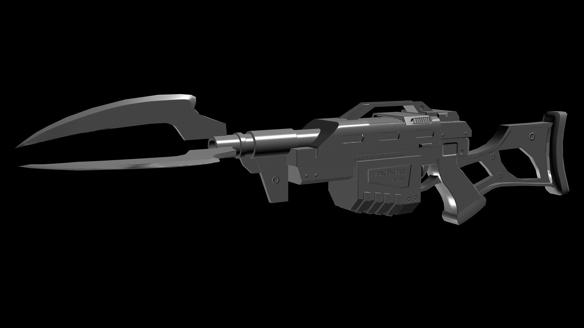 ArtStation - si fi gun