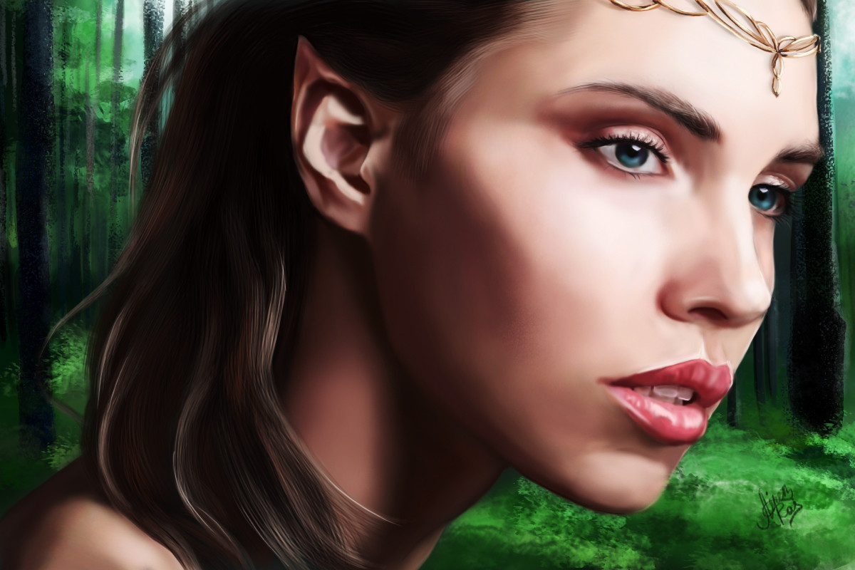 ArtStation - Forest Elf