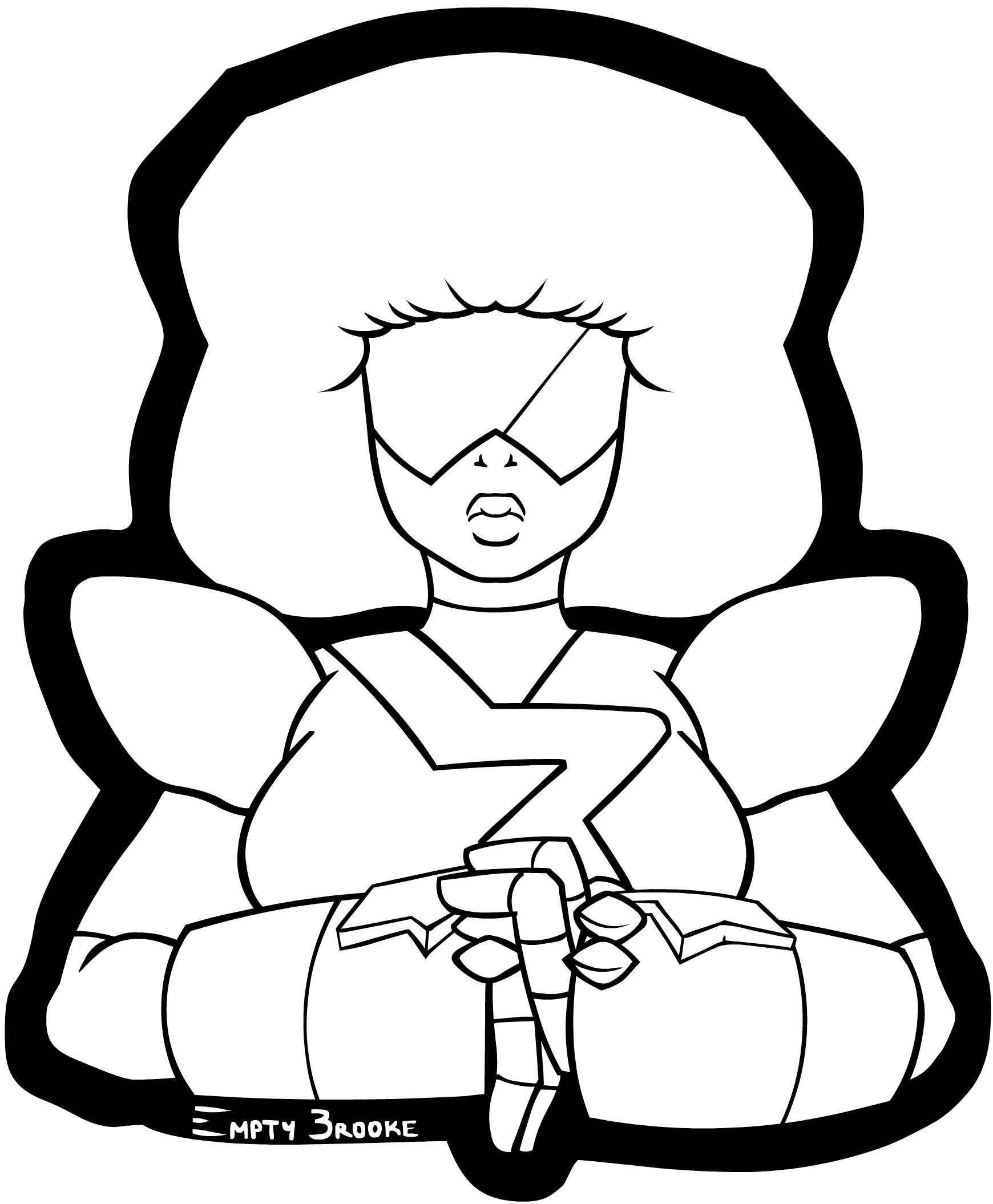 steven universe coloring pages garnet