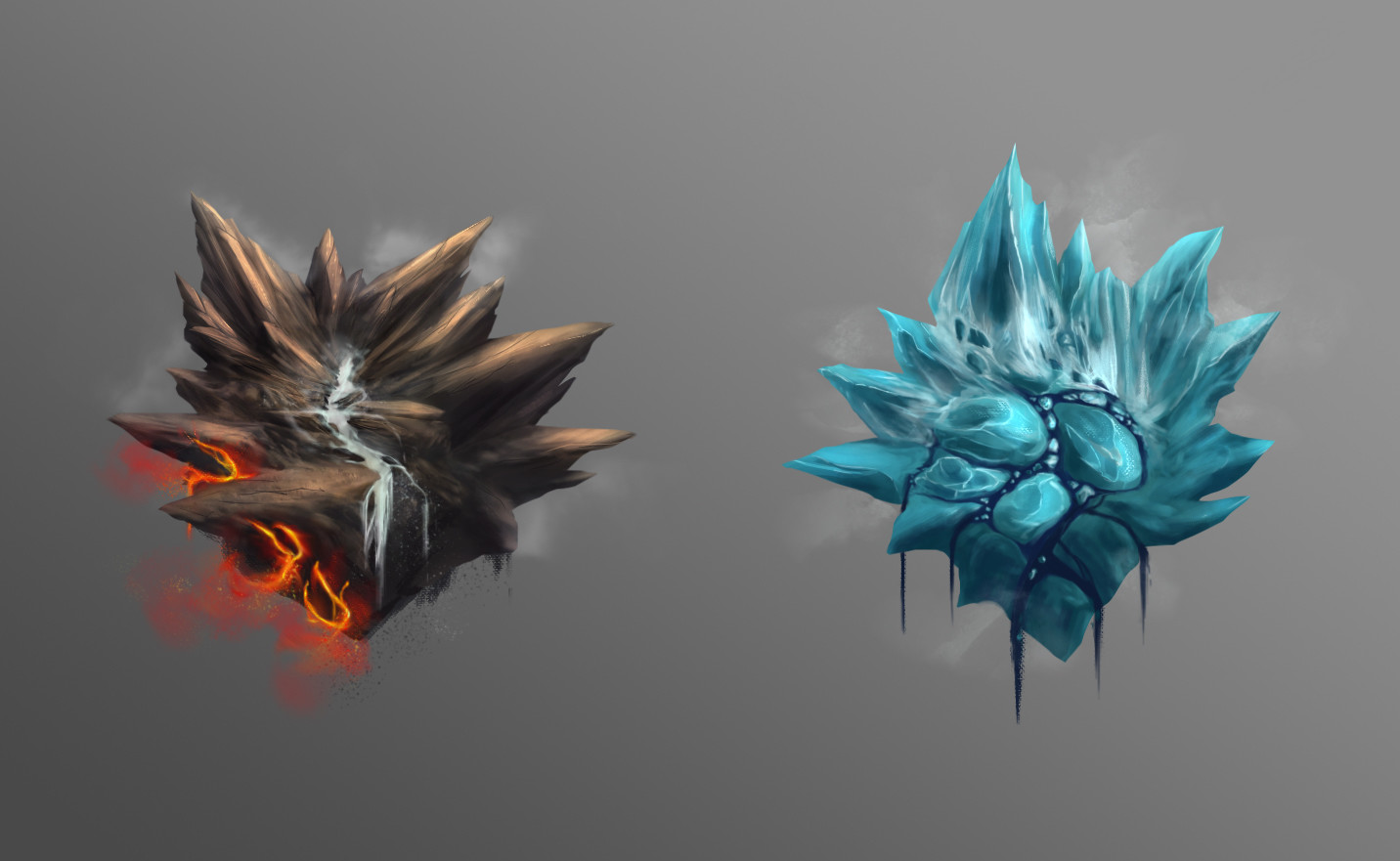 ArtStation - Fire & Ice