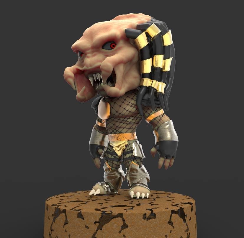 ArtStation - predator chibi, jay cagmat