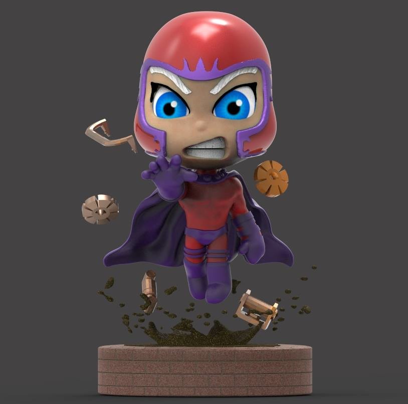 ArtStation - magneto chibi