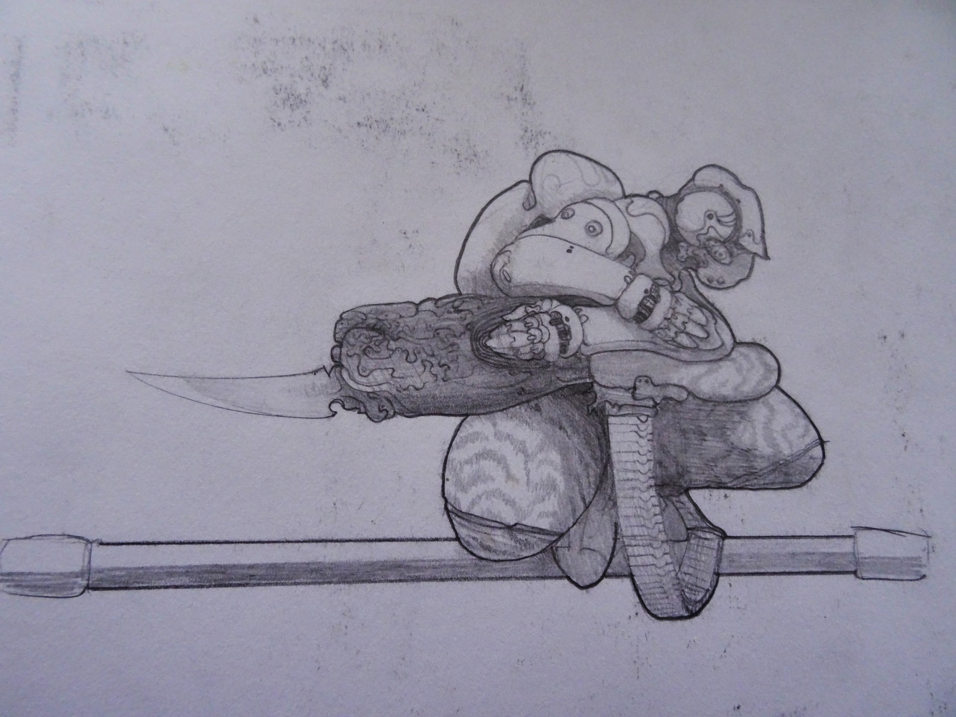 ArtStation - Another old Drawing from school days