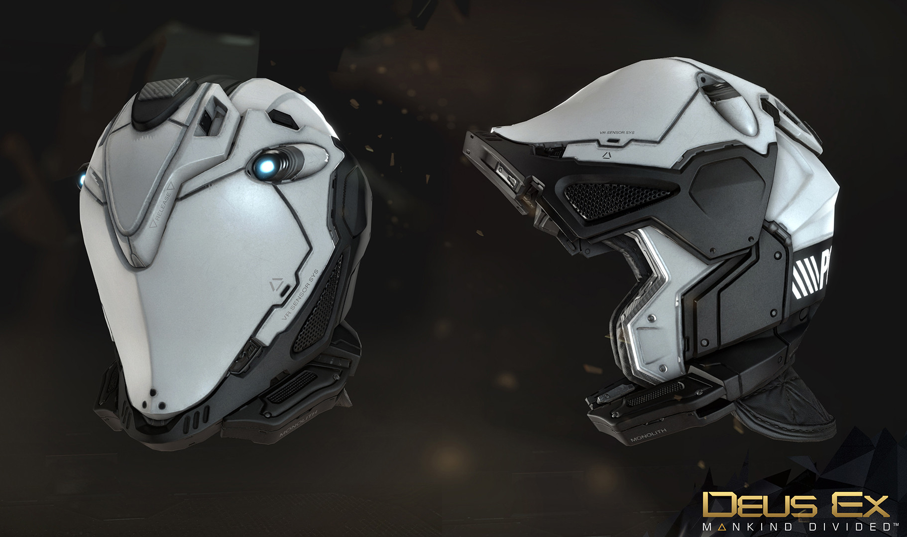 Marco Plouffe (Keos Masons) - Deus Ex - Mankind Divided Helmets