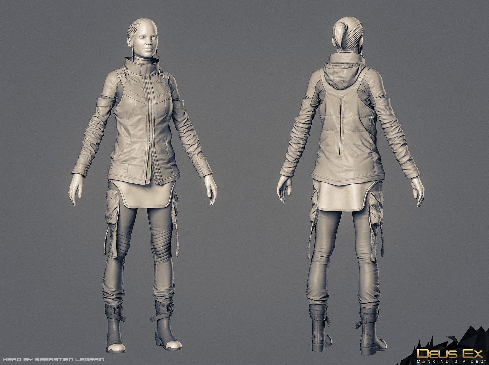 ArtStation - Deus Ex - Mankind Divided - Vega