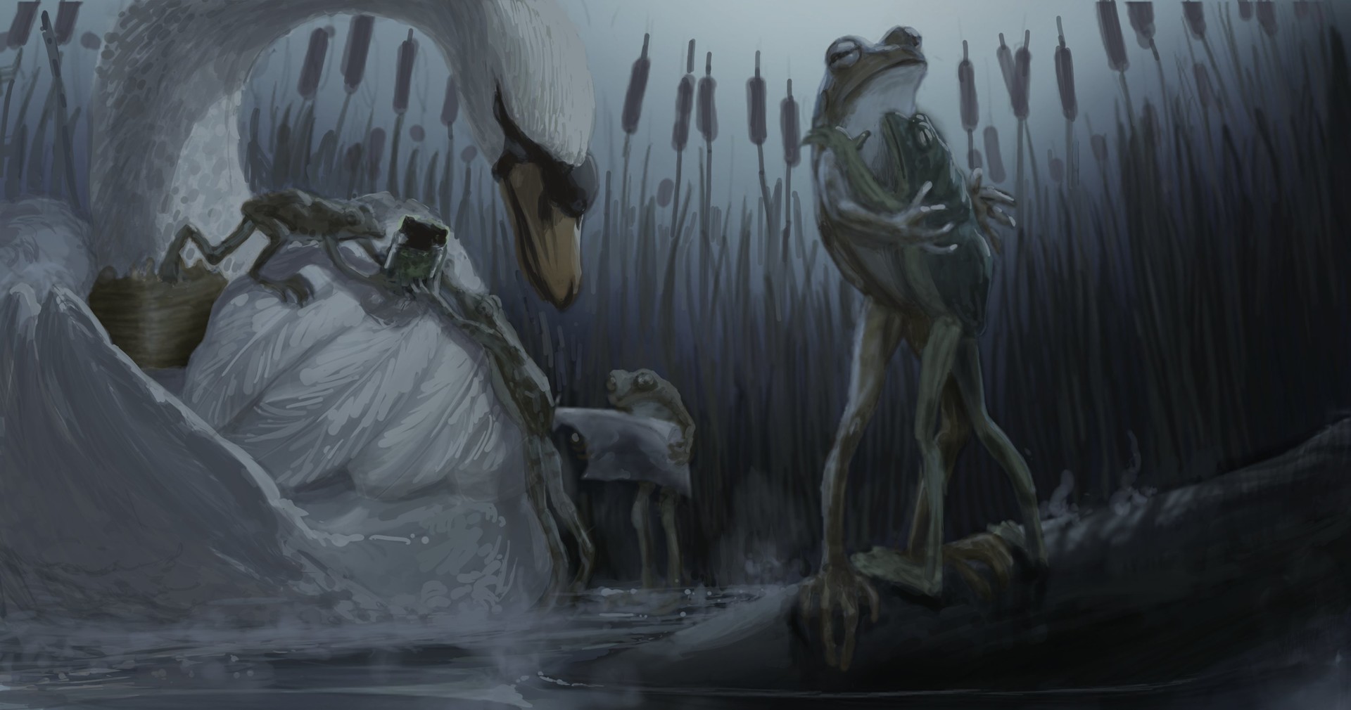 ArtStation - frog adventure start