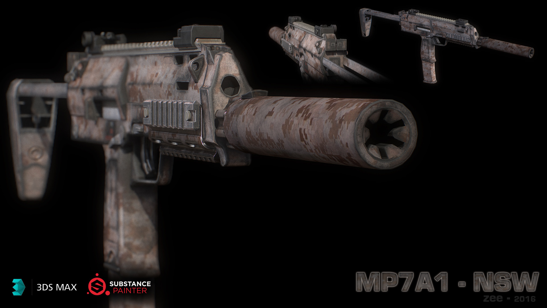 ArtStation - MP7A1