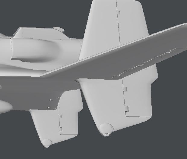 kevin phillips - WIP : "The Sky Crawlers" Sanka Air fighter